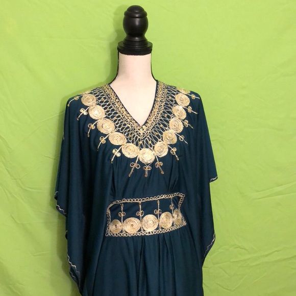 Dresses | Tunisian Tunic Dress Arabian Princess Maxi Dress | Poshmark
